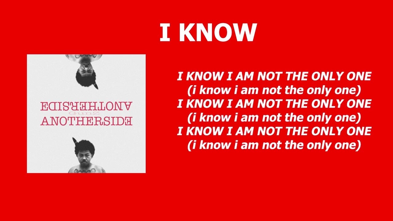 Lirik Lagu GunZ - I Know | Rap Lib