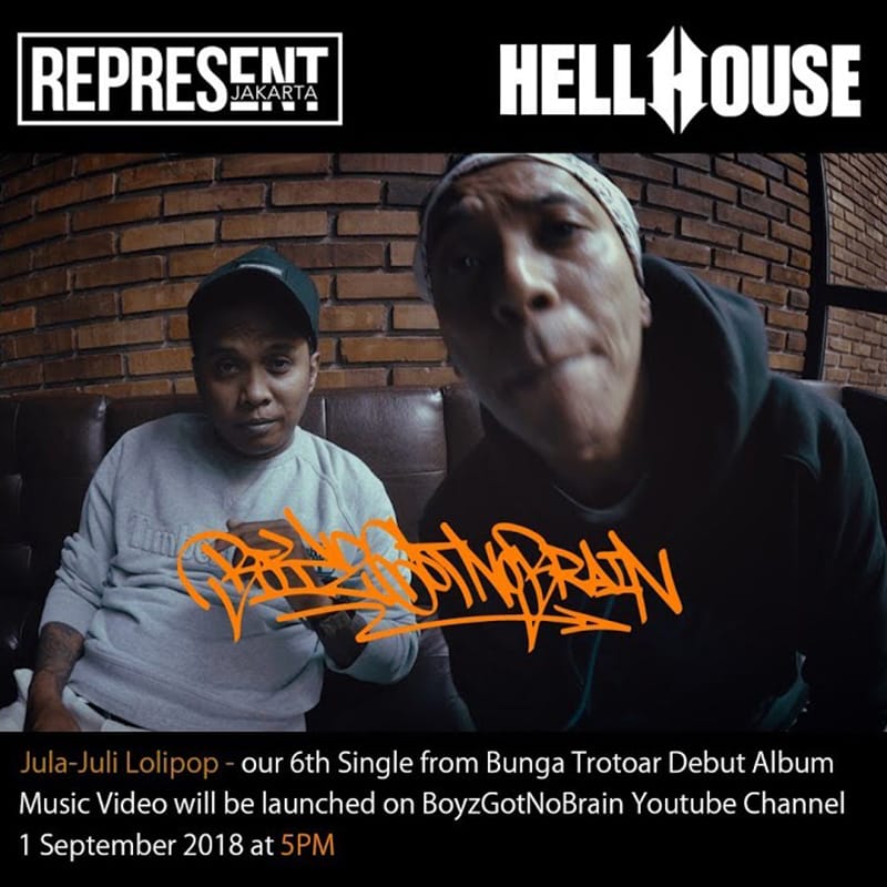 Lirik Lagu Boyz Got No Brain - Jula-Juli Lolipop | Rap Lib